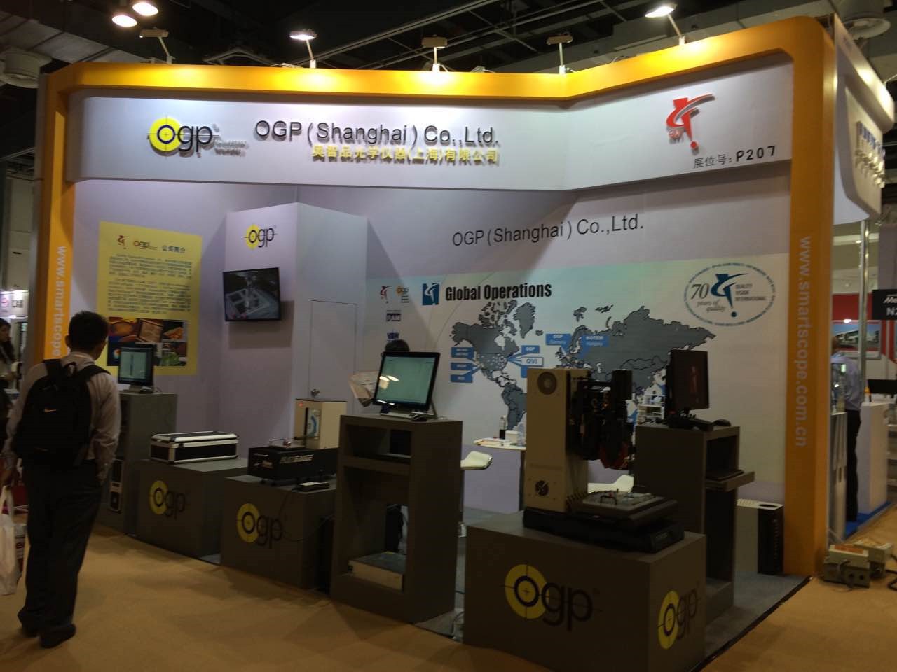 Medtec, the final episode of OGP Shanghai in 2015-奥智品光学仪器